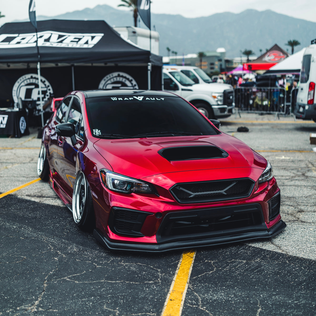 SUBARU WRX/STI 15-21 FRONT CHASSIS BRACE (VA) "THE FULL BRACE ...